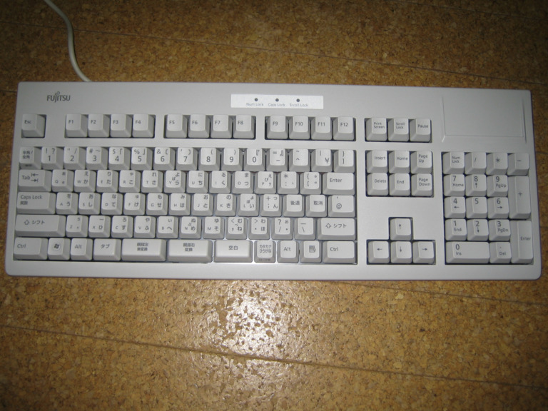 FMV-KB232 USB接続の新しい親指シフトキーボード[FMV-KB232] | ICOの秘密